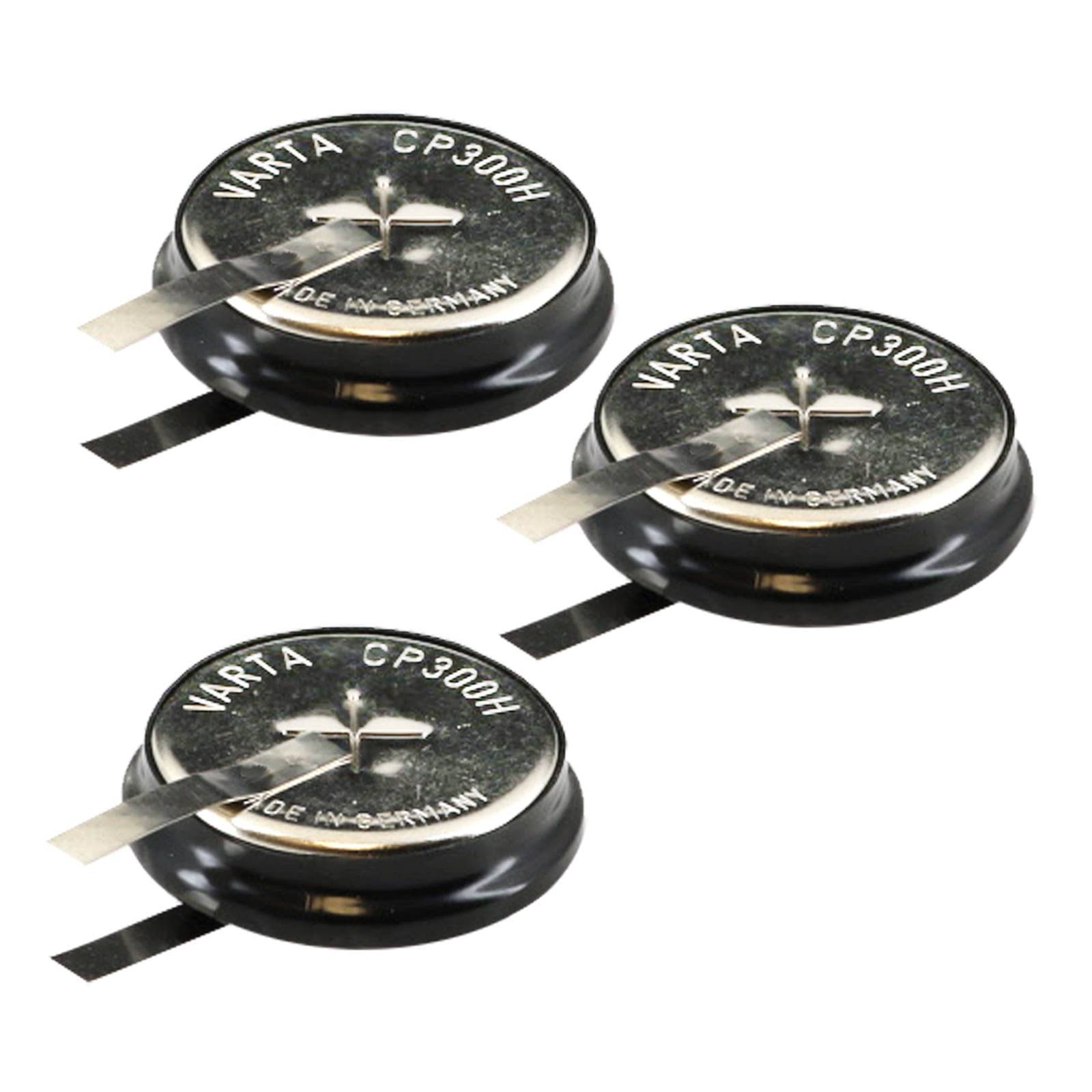 3x 1/CP300H-TABS 1.2V 300mAh NiMH Battery w/TABS for Portable Lighting ...