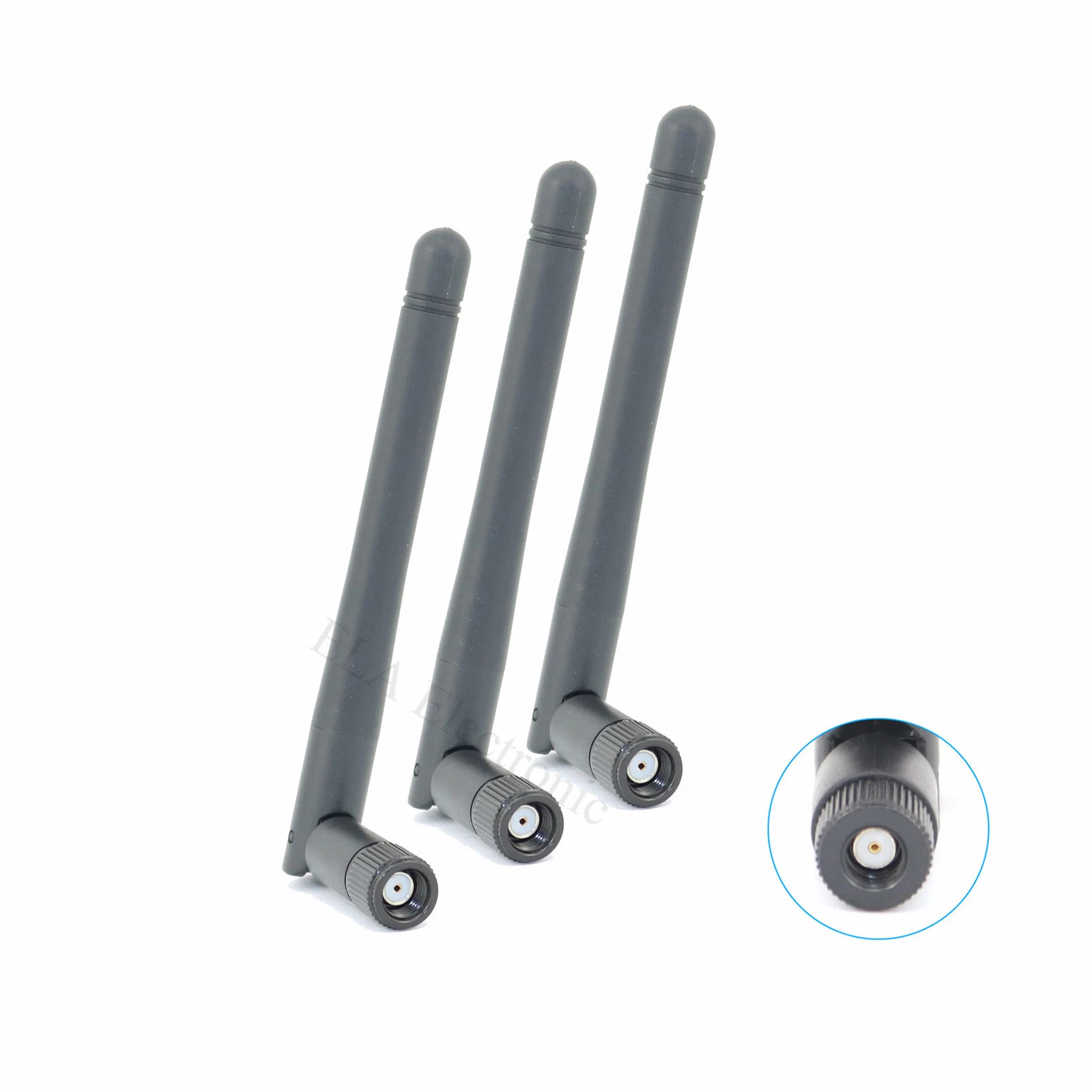 3x 2dBi 2.4GHz 5GHz Dual Band WiFi RP-SMA Antennas for ASUS Amped TP ...