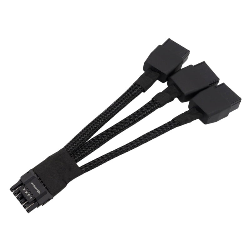 3x 8Pin To 16Pin GPU Power Adapter Cable 600W 12VHPWR Connector For ...
