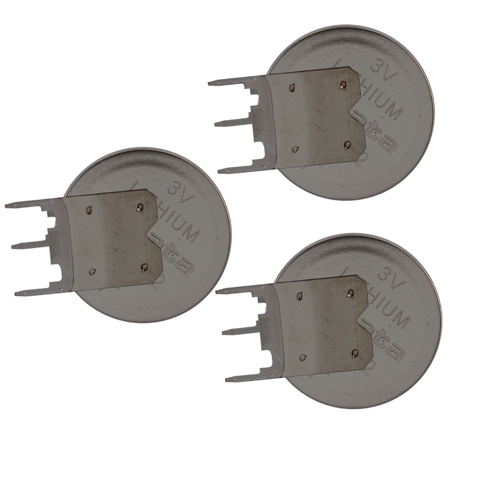 3x CR2032RV-MFR-LF 3V Lithium Coin Battery VERT 3-PIN for PC CMOS ...