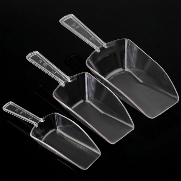 Clear Plastic Scoops