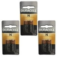 Duracell N Batteries 1.5V Alkaline 2 Pack for Thermometers, Flashlights ...