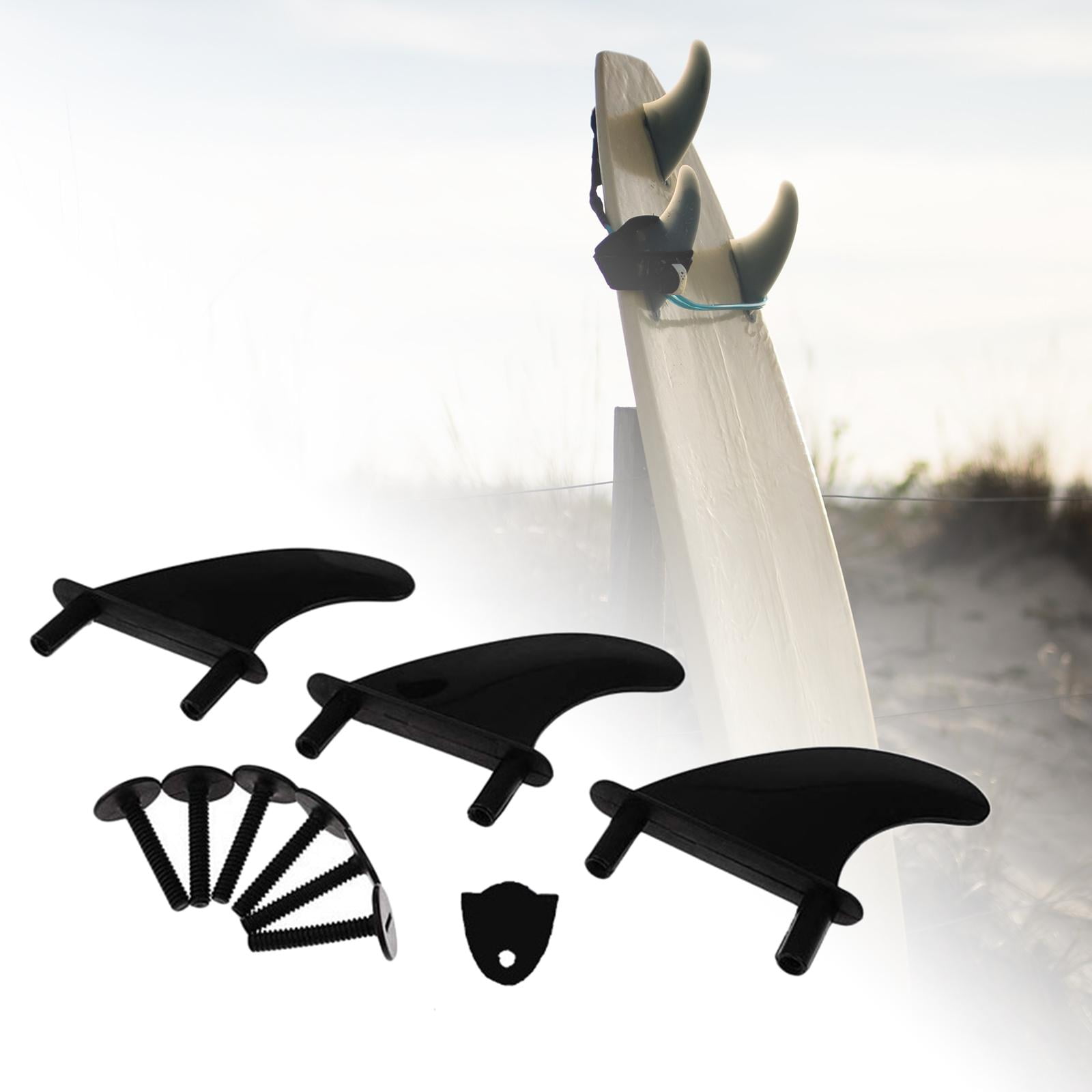 3x Fins Surf Board Fin Screws Detachable Fins Easy to Install Surf ...