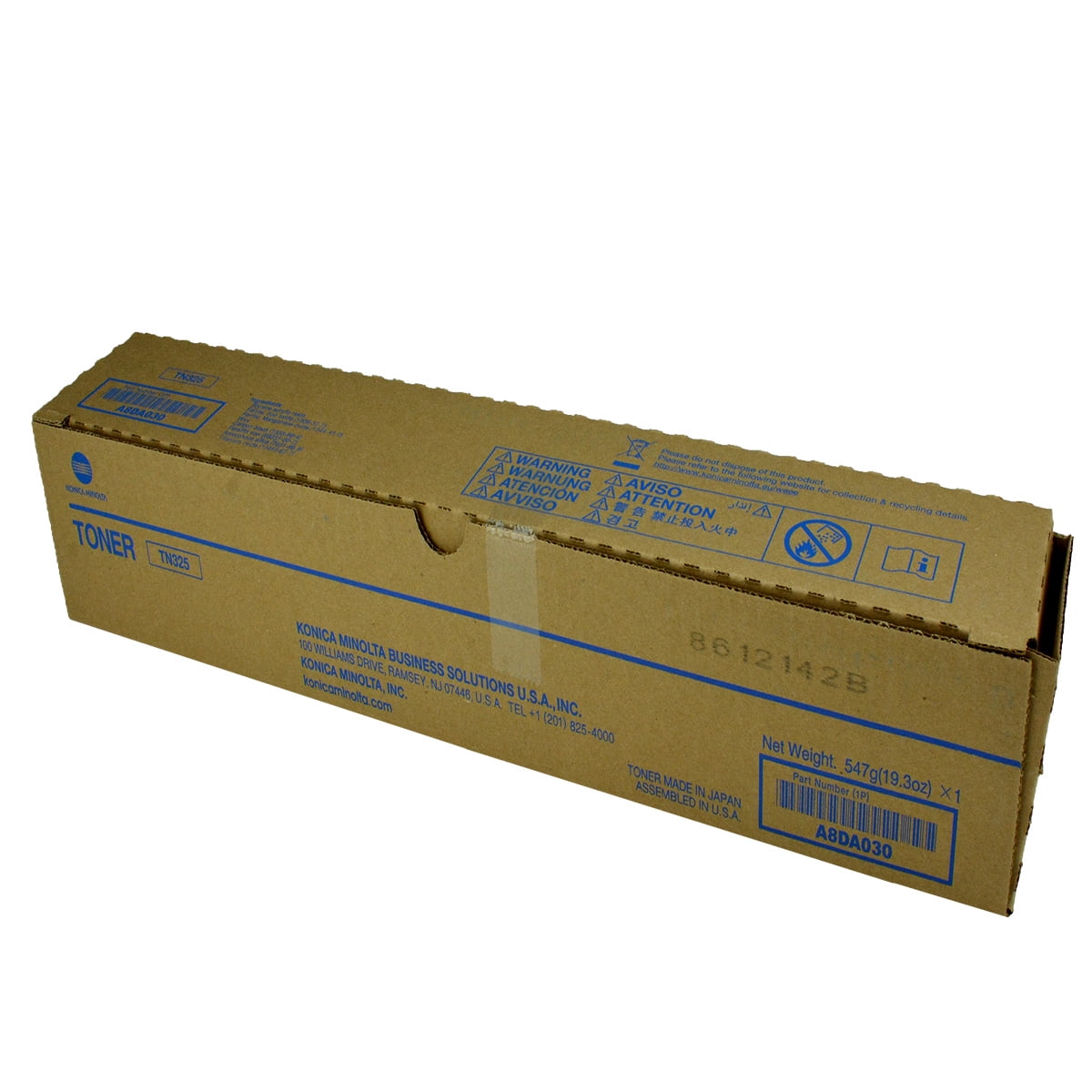 3x Genuine Konica Minolta TN512 Black Toner Cartridge for Bizhub 223 ...