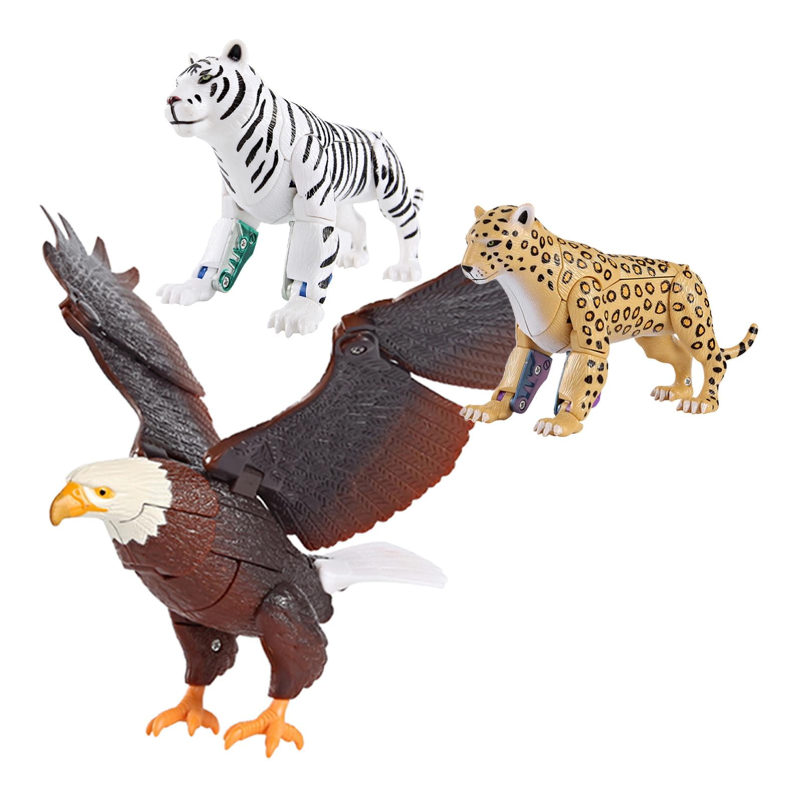 3x Lifelike Realistic Lovely Transformer Animal Figures Model Gift ...
