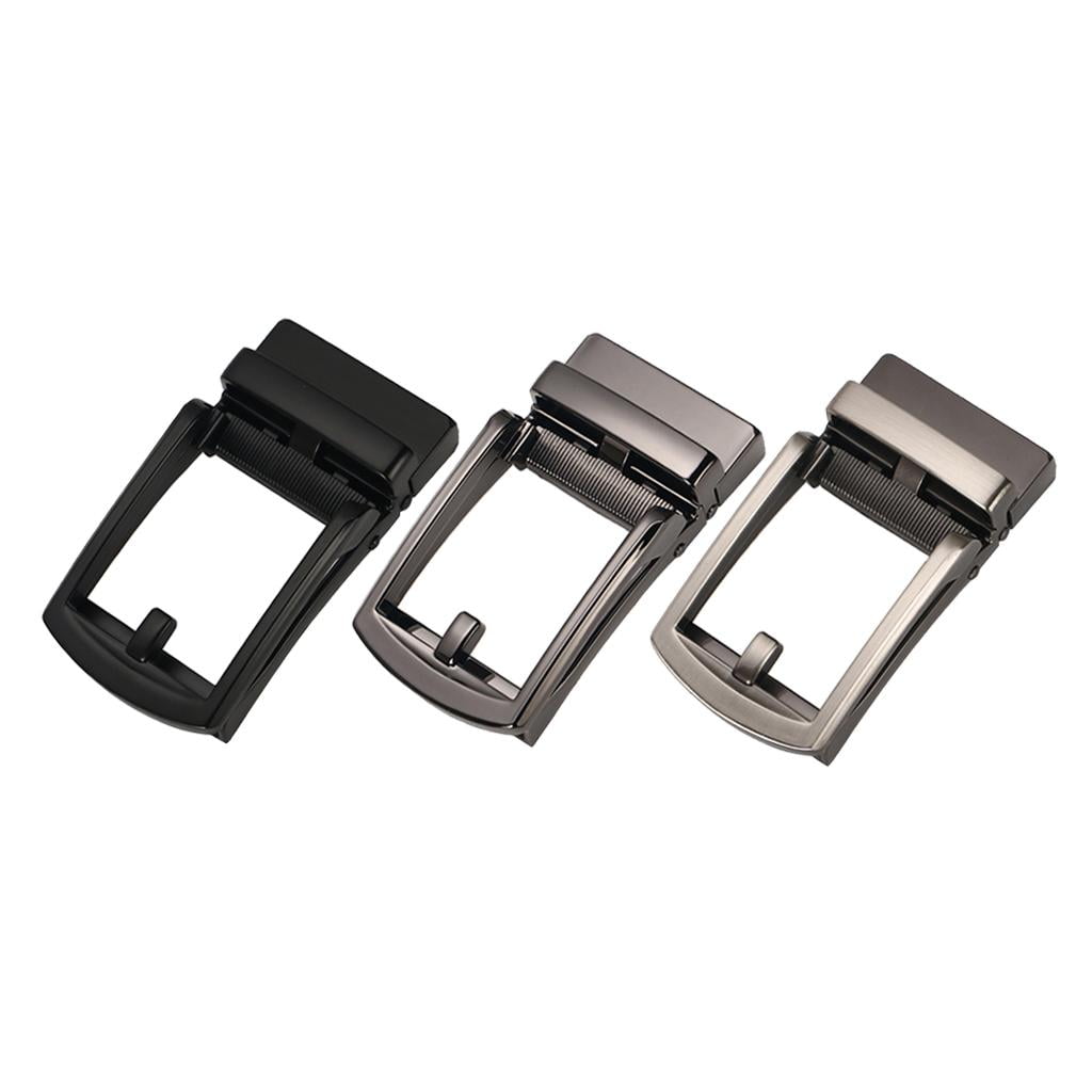 3x Men's Automatic Belt Buckle Business Ratchet Belt Buckle Belt ...