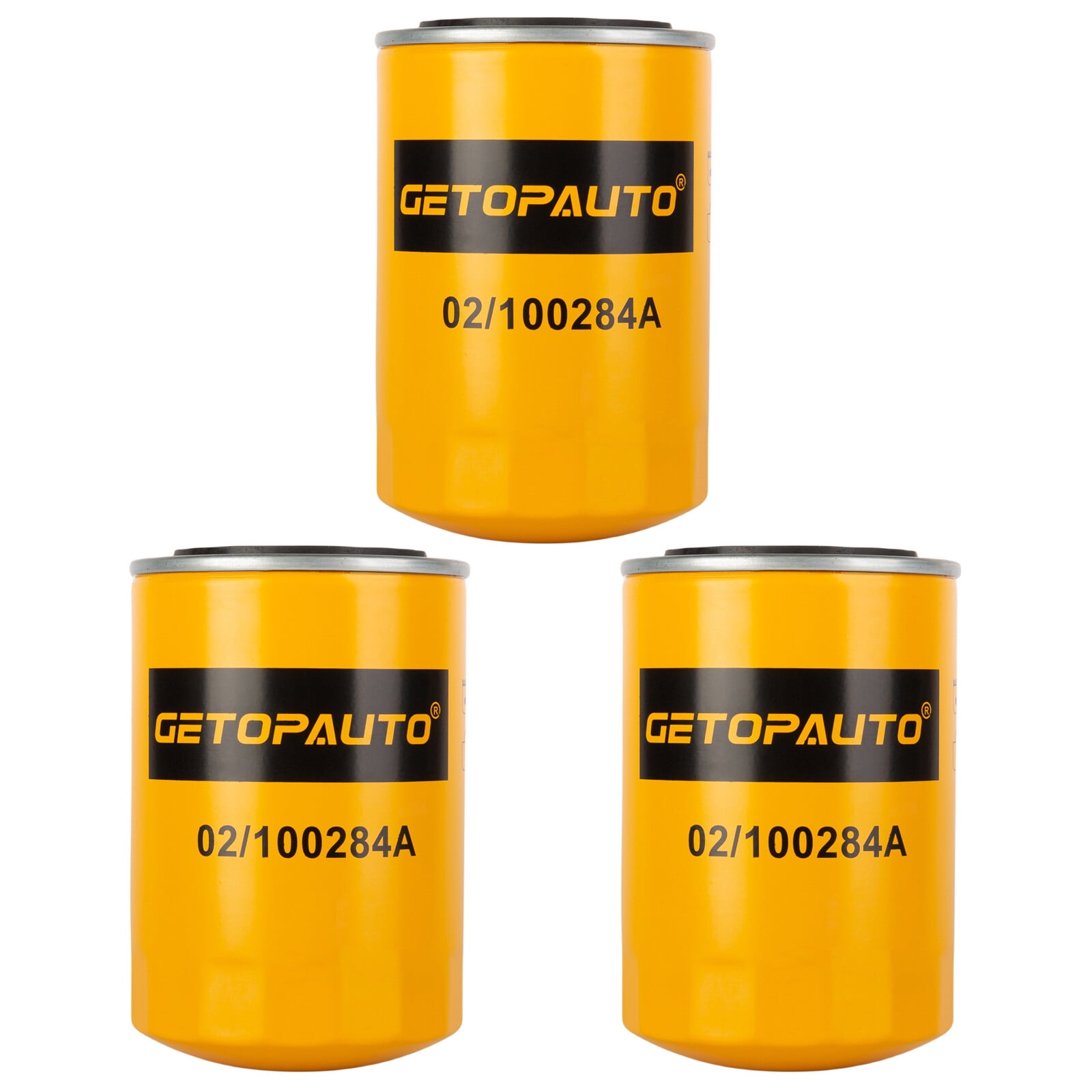 3x Oil Filter Fit For JCB Backhoe Parts 3CX 3DX 1400B 1550B 02/100284A ...