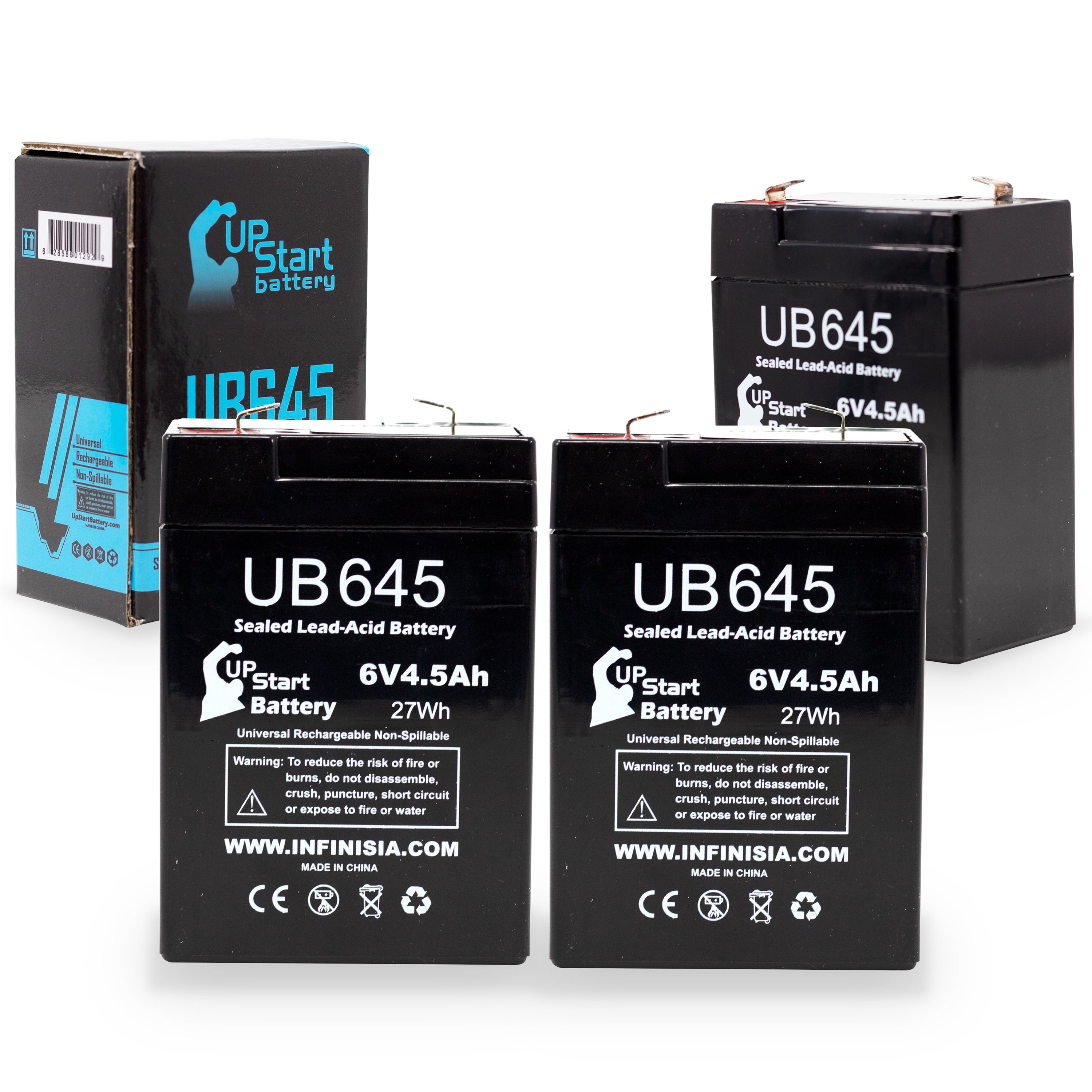 3x Pack - Compatible CSB/Prism GH640 Battery - Replacement UB645 ...