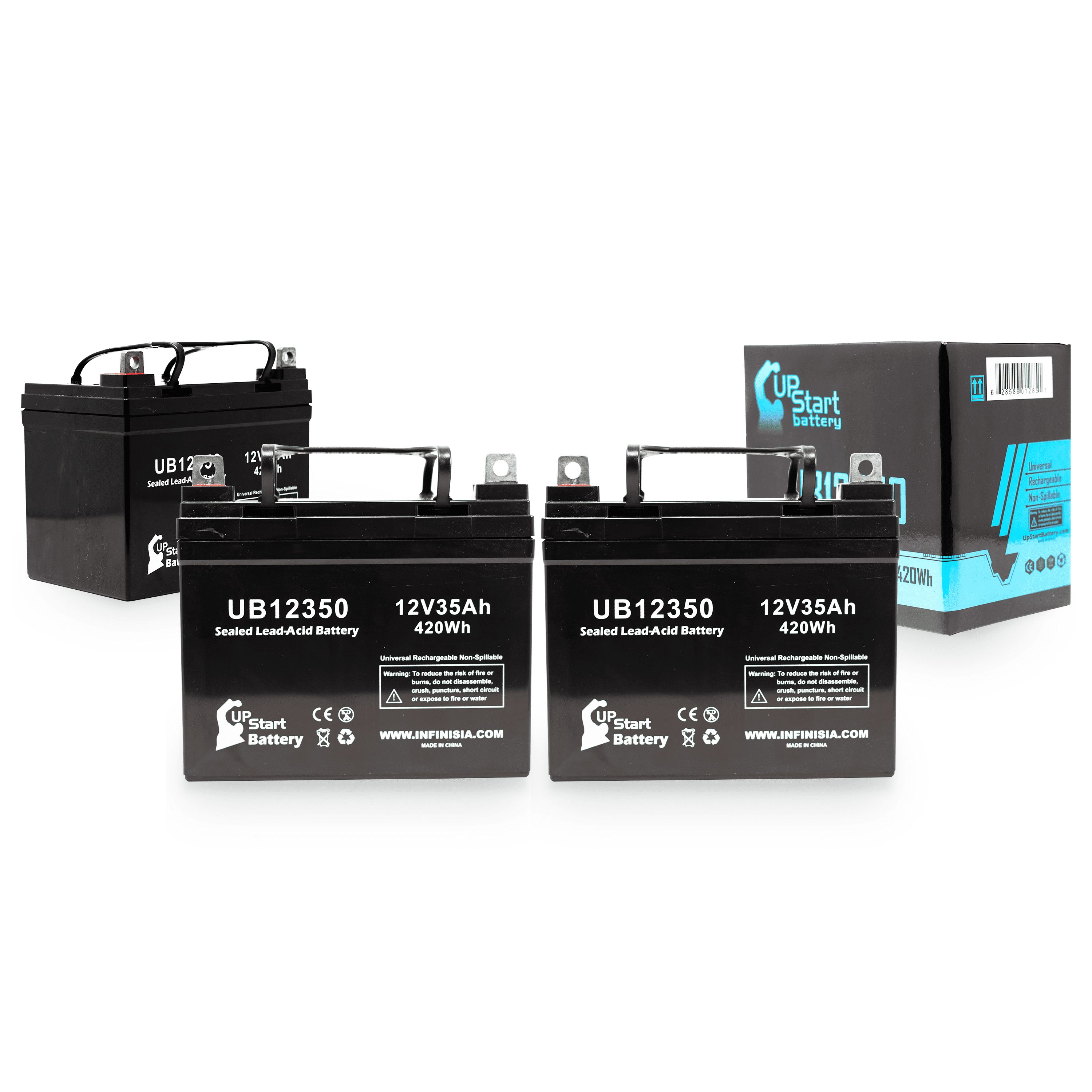 3x Pack - Compatible Shoprider Mobility Streamer(888WA) Battery ...