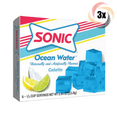 3x Packs Sonic Ocean Water Flavor Gelatin | 6 Servings Per Pack | 3 ...
