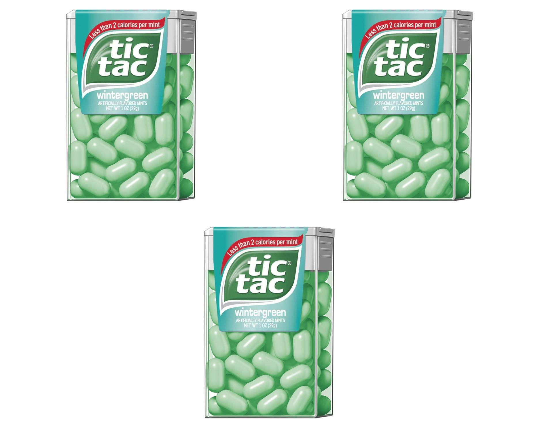 3x Packs Tic Tac Wintergreen Fresh Flavored Mints | 1oz | Fast Shipping ...