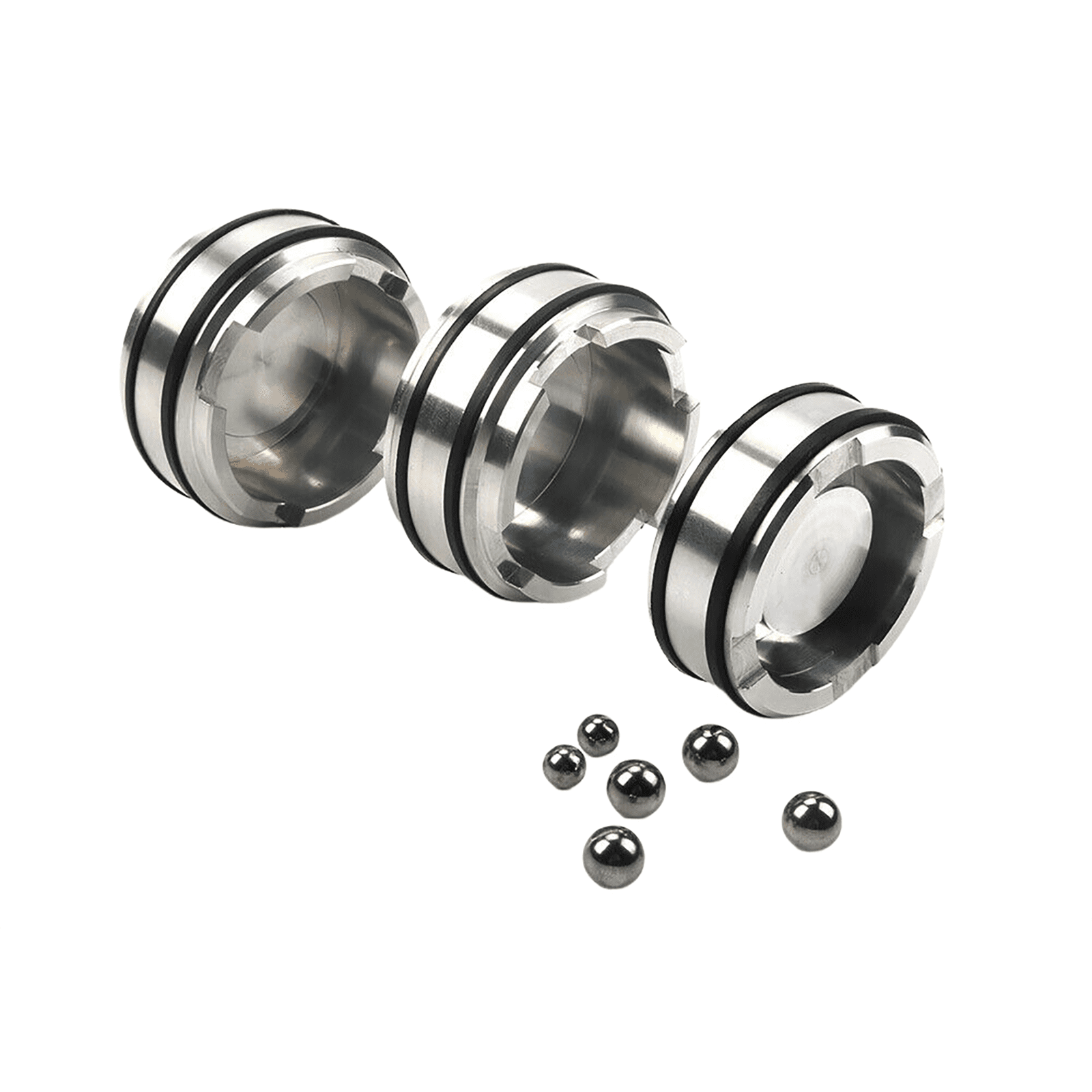 3x Precision-Crafted Pinless Accumulator Pistons for Chevrolet ...