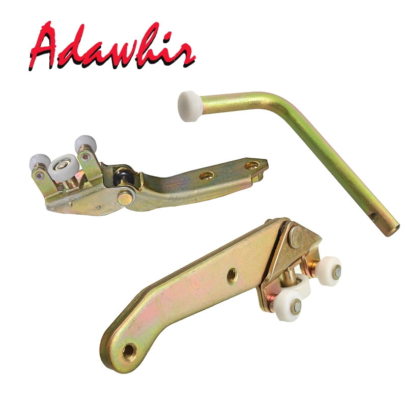 3x ROLLER GUIDE FOR VW T4 701843436 Right Side Sliding Door Lower ...