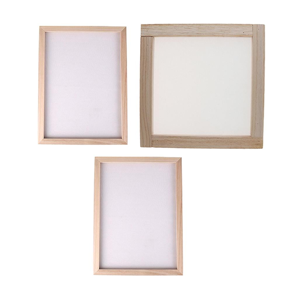 3x Retro Paper Making Papermaking Screen Recycling diy Craft - Walmart.com