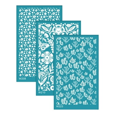 OOKWE Silk Screen Stencils Reusable Silkscreen-Silk Screen Printing for ...