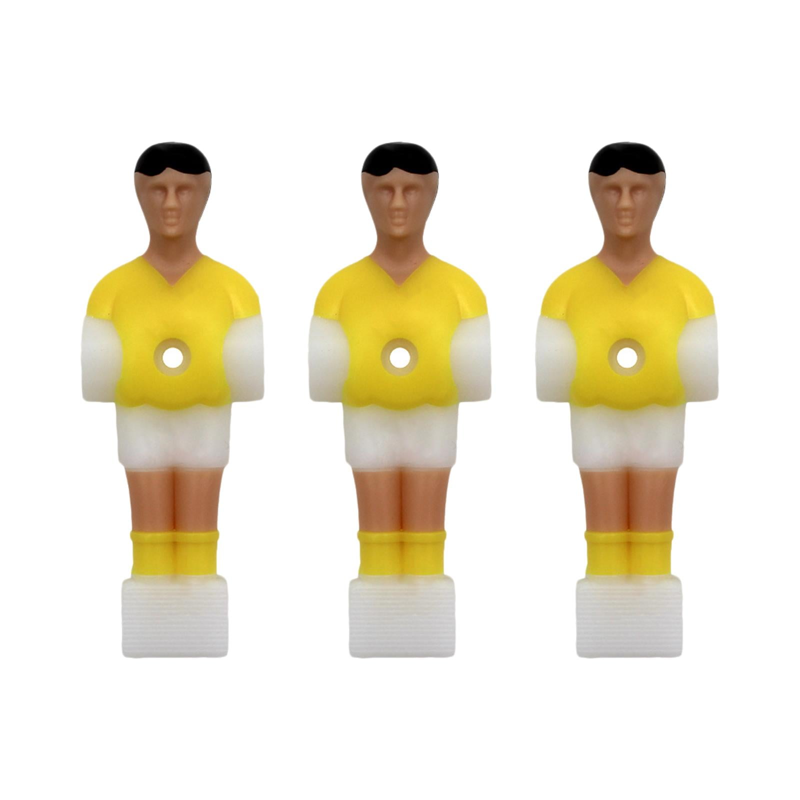 3x Soccer Table Men Player Foosball Tabletop Accessories Table Player ...