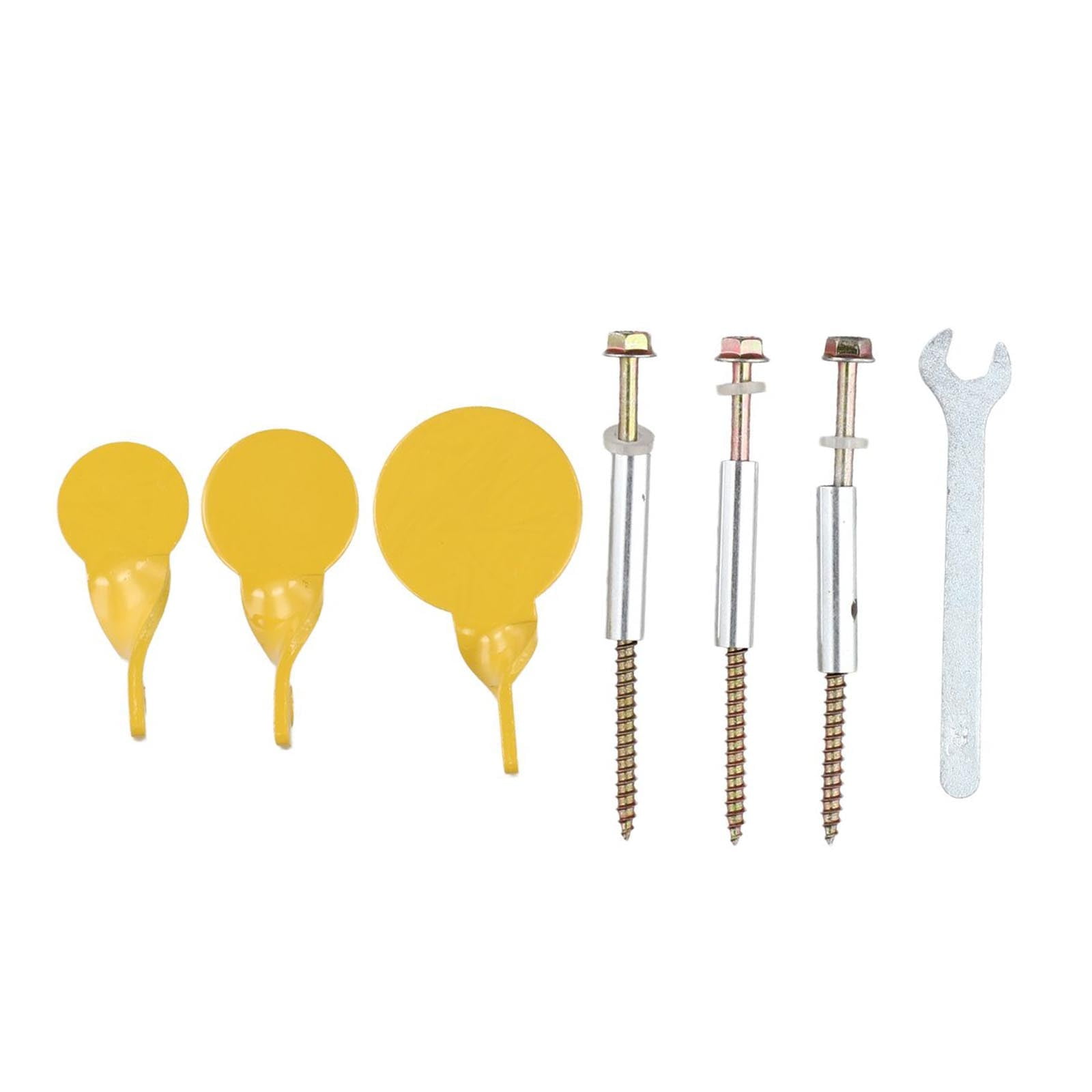 3x Stainless Steel Shooting Spinner Plinking Target Hanging On Tree ...