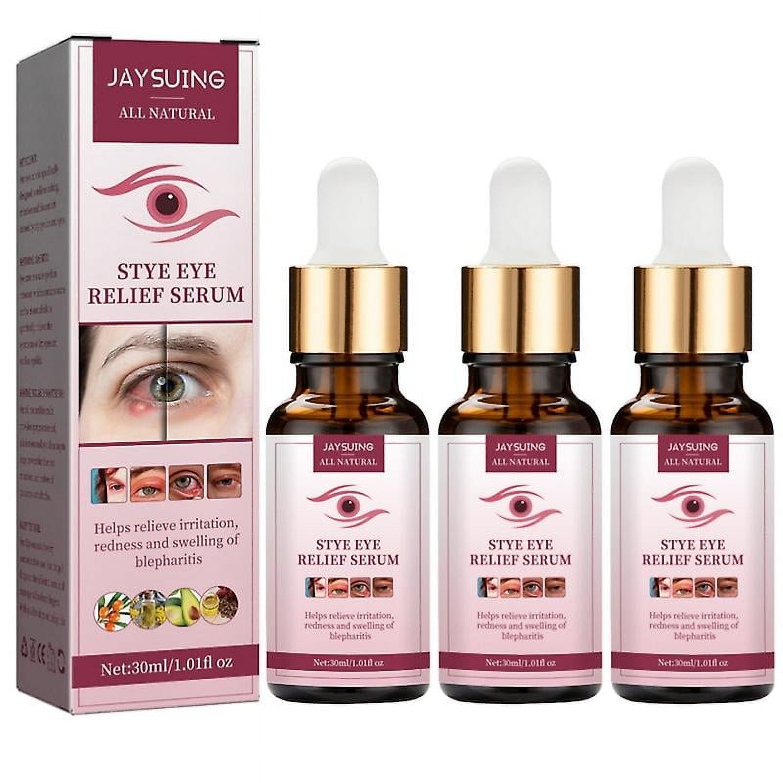 3x Stye Eye Treatment, Chalazion Remover - Fast Relief Serum For Eye ...