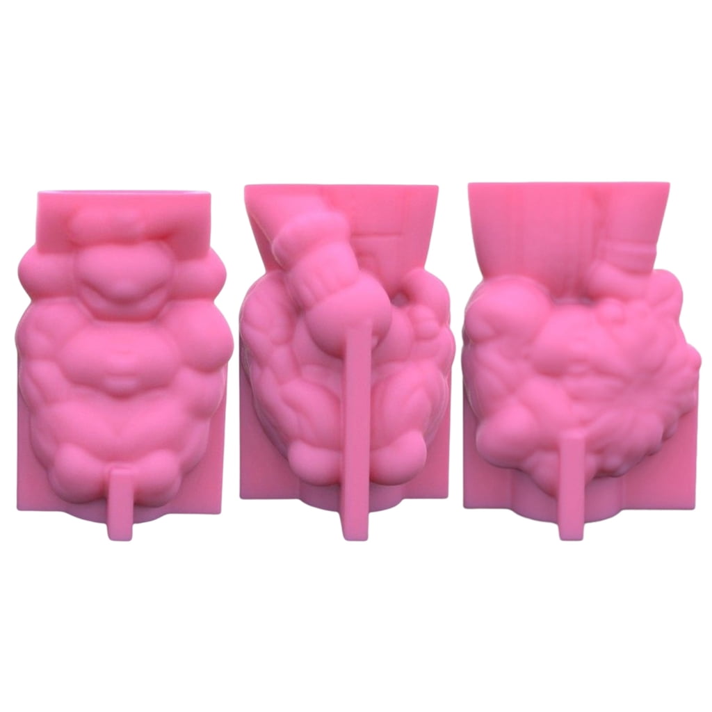 3x Vase Planter Pen Holder Silicone Mold Girl Head Resin Vase Epoxy ...