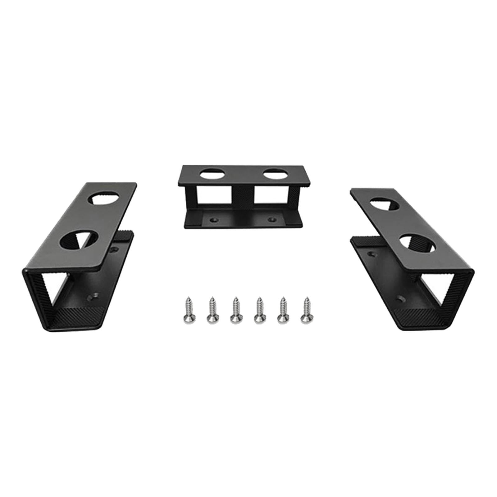 3x under Desk Laptop Mount Brackets Stand Set Heavy Duty Laptop Holder ...