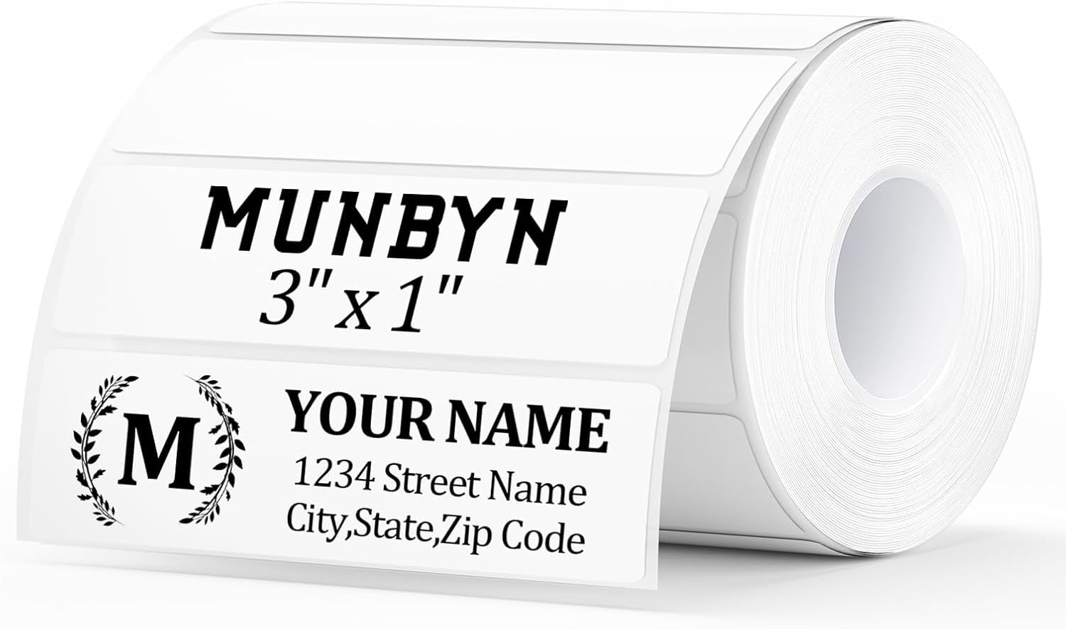 3x1 Inch White Thermal Labels, Strong Adhesive, Sticker Labels for ...