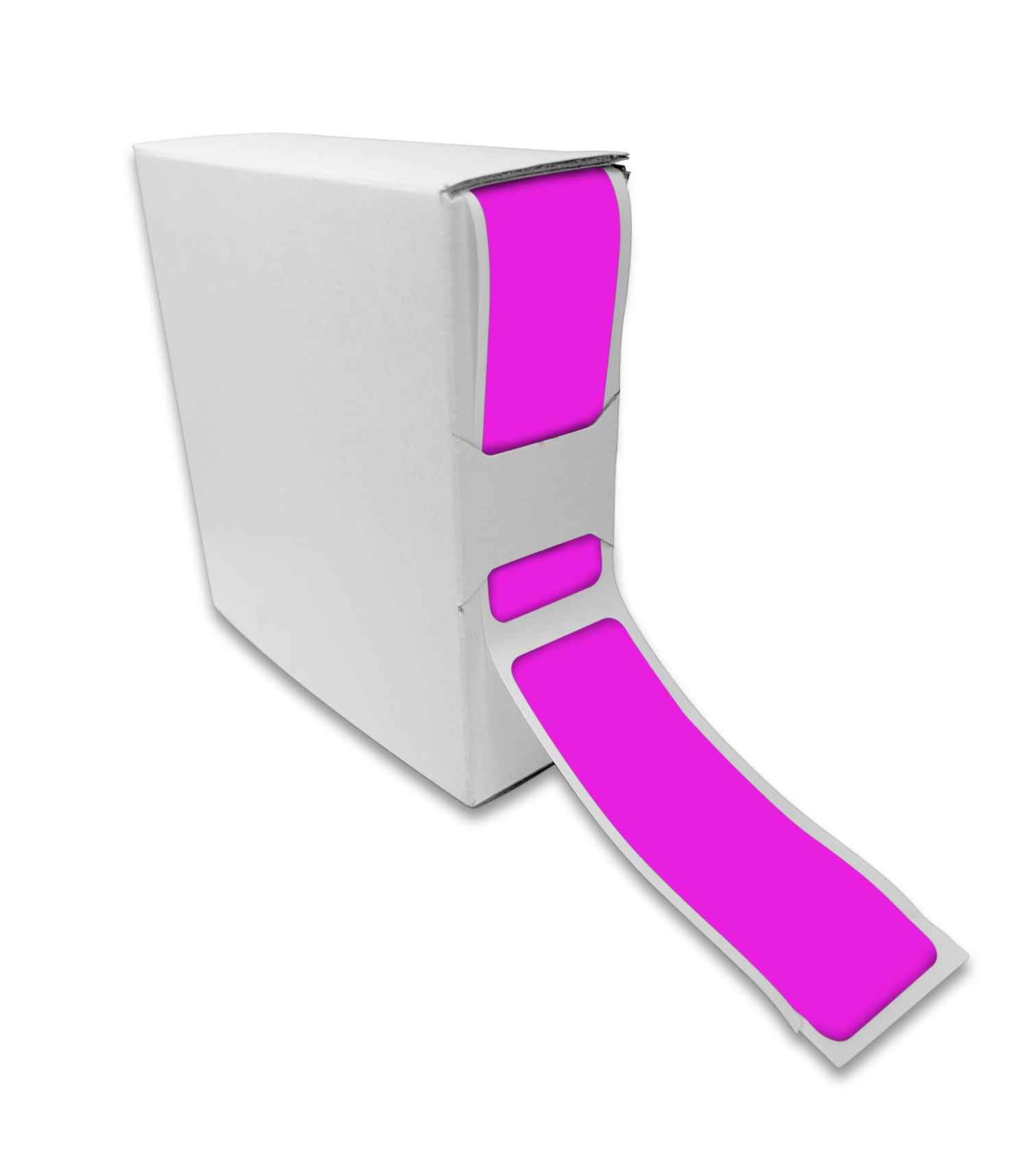 3x1 Rectangular Label Roll Dispenser Box 250 - Pack, (75mm x 25mm ...