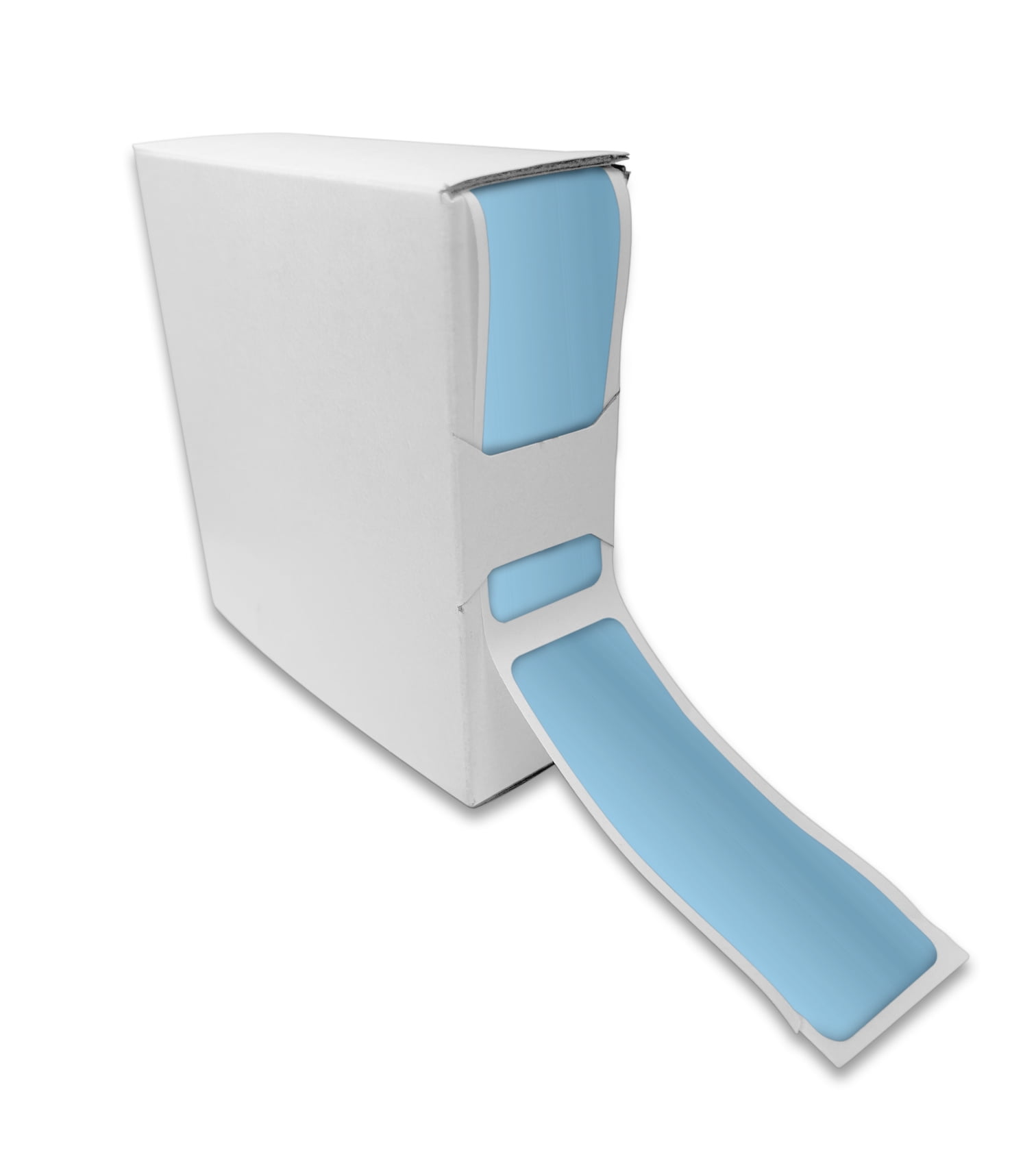 3x1 Self Adhesive Rectangular Stickers Roll Label Dispenser Box 250 ...