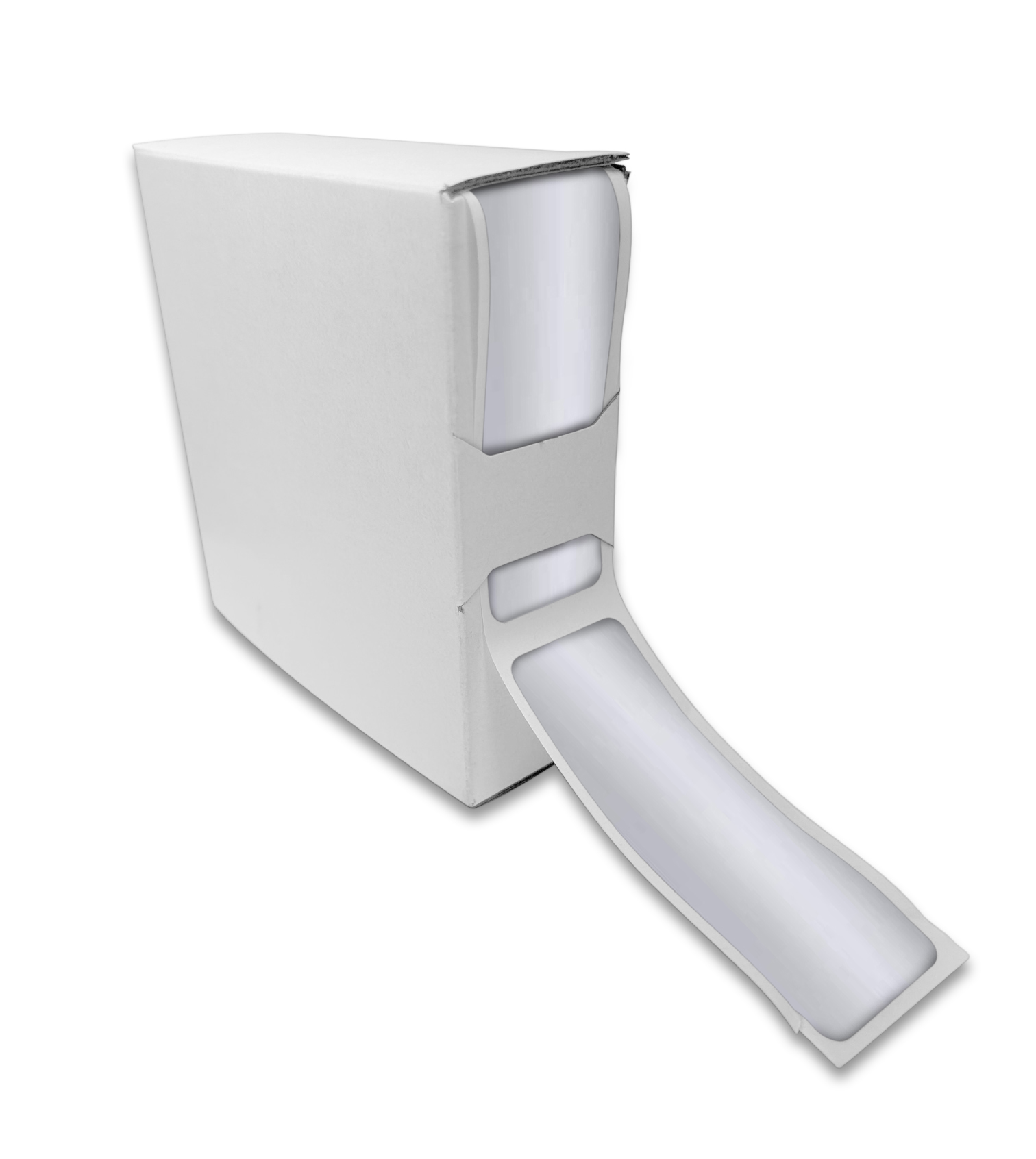 3x1 Self Adhesive Rectangular Stickers Roll Label Dispenser Box 250 ...