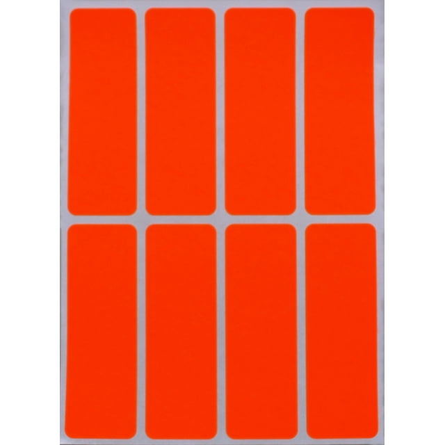 3x1 inch (75mm x 25mm) Rectangle Sticker Organizing Labels Self ...