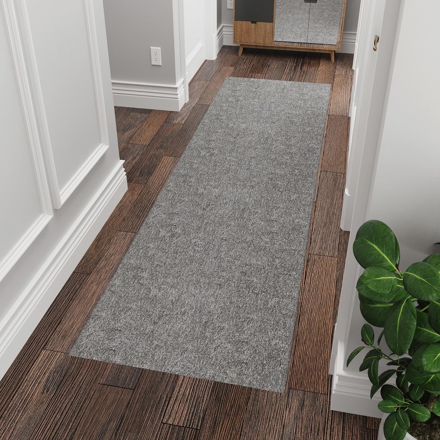 3x10 Non Slip Runner Rug, Ultra Thin Extra Long Hallway Rug with Rubber ...