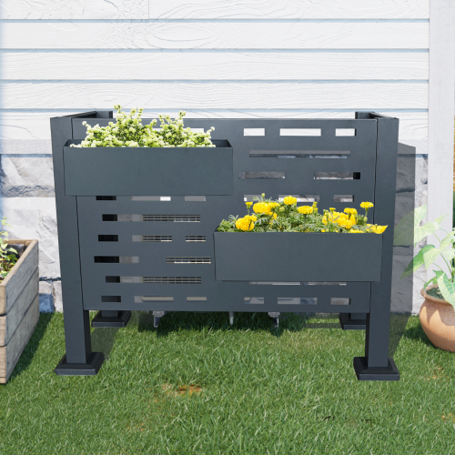 3x2 FT Air Conditioner Fence Screen Trash Can Privacy Fence Panels for ...