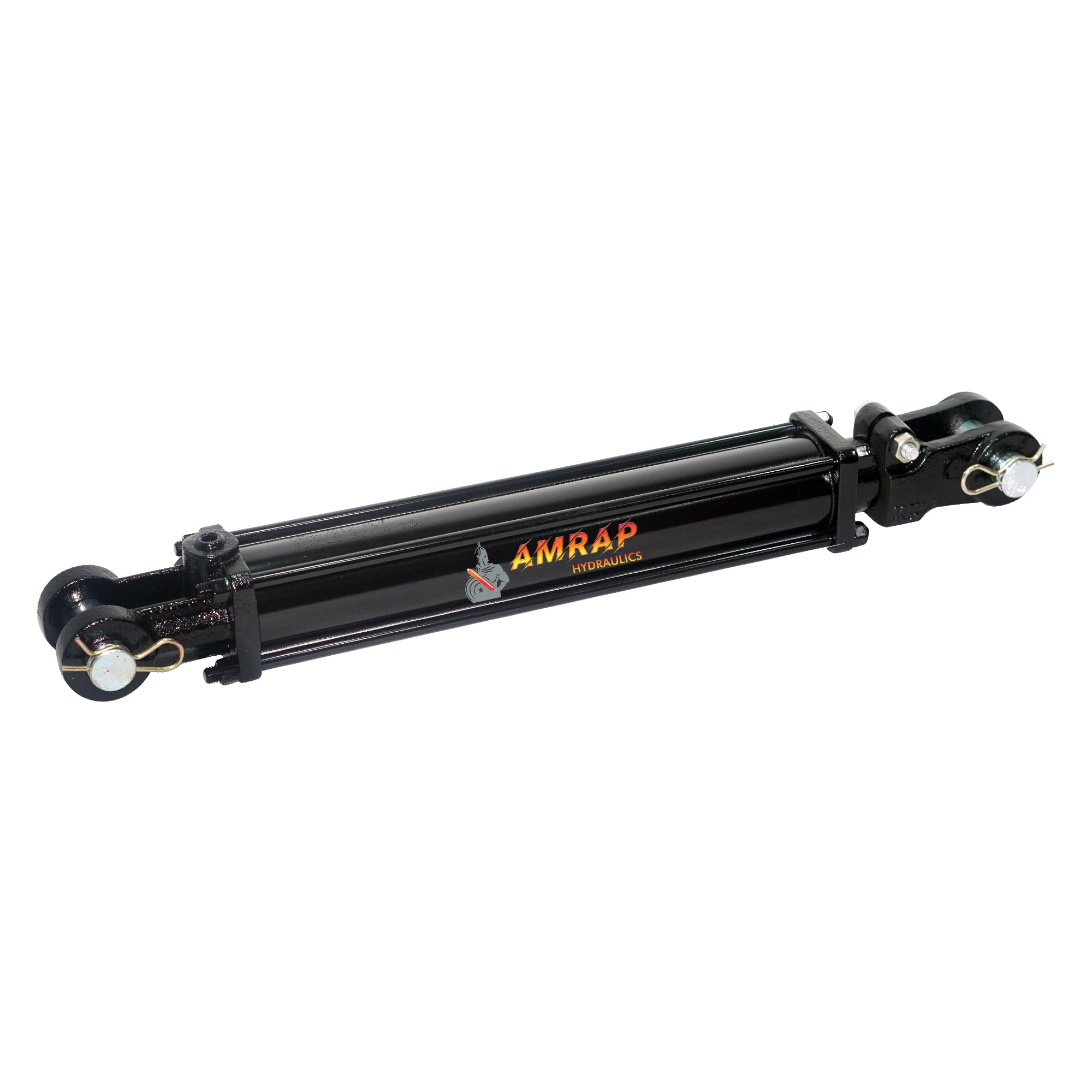 3x24 Hydraulic Cylinder - 3 Bore 24 Stroke Double Acting Tie Rod ...