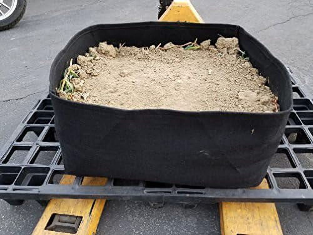 3x3 Aeration Fabric Fabric Grow Bed (Square Raised Garden 67 Gallon 36L ...