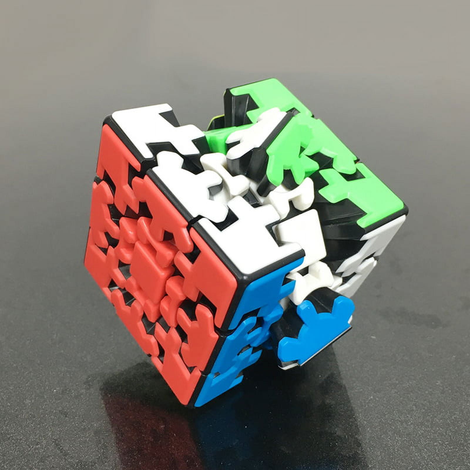 3x3 Gear Cube Original Stickerless Smooth and Gear Mechanism Perfect ...