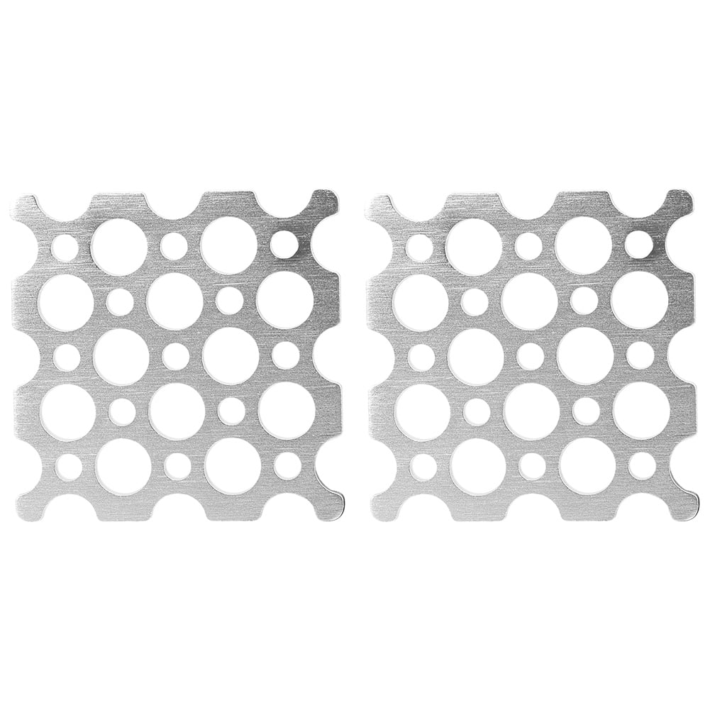 3x3 Hole Aluminum Plate Set, 7005 Alloy, 8.1mm/3.8mm Holes, Compatible with TETRIX PRIME ...