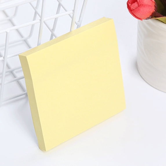 3x3 Inch Sticky Notes, 100 Sheets per Pad in 4 Bright Colors - Strong ...