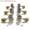 3x3 Vintage Style Locking Guitar Machine Heads Lock String Deluxe ...