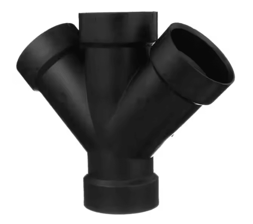 3x3x2x2 Inch Double WYE Reducing , ABS Fitting - Walmart.com