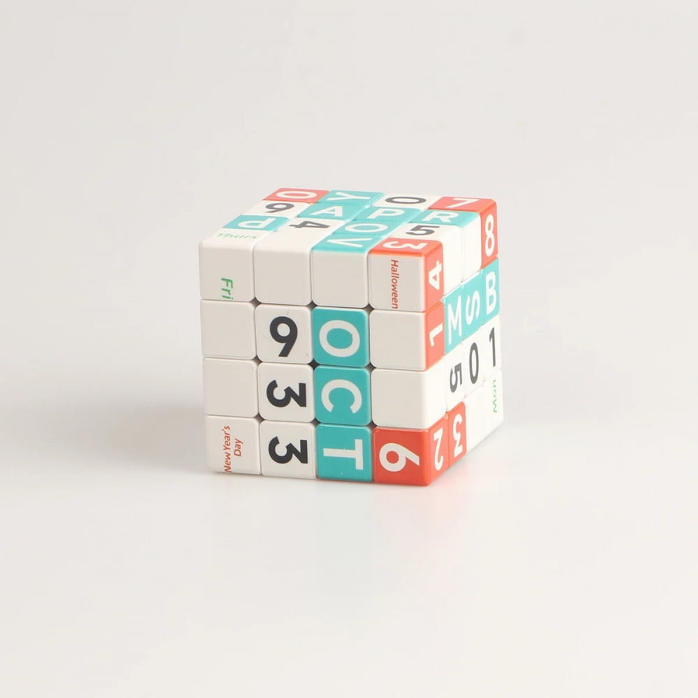 3x3x3 Cube Time Calendar Digital Stress Reduction Puzzle Professional ...