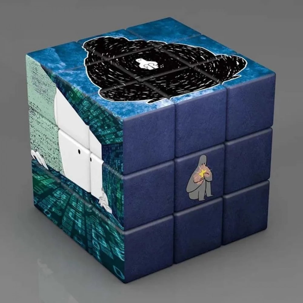 3x3x3 Magic Cube Planets Astronauts Famous Paintings Celebrity Art ...