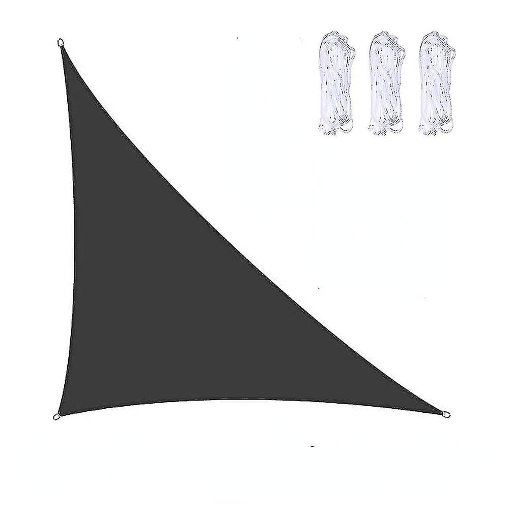 3x3x4.3m/4x4x5.7m/5x5x7.1m Waterproof Sun Shade Sail Triangle For ...