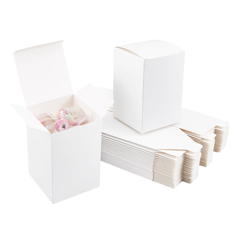 3x3x4.7 Gift Boxes 30pcs Paper Cube Boxes with Lids Paper Present ...