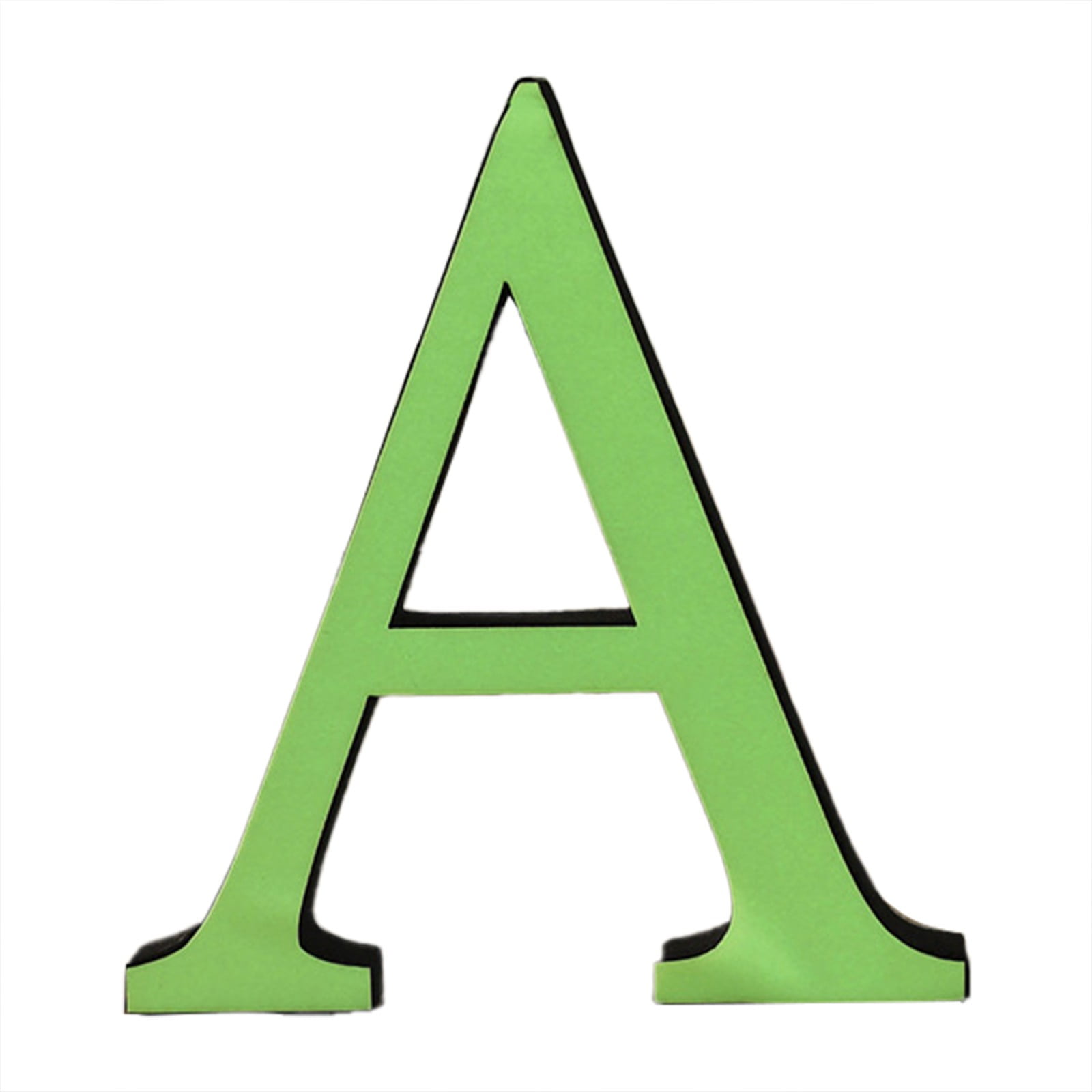 3x4" 26 Letters DIY 3D Acrylic Wall Sticker Wall Decals Removable DIY ...