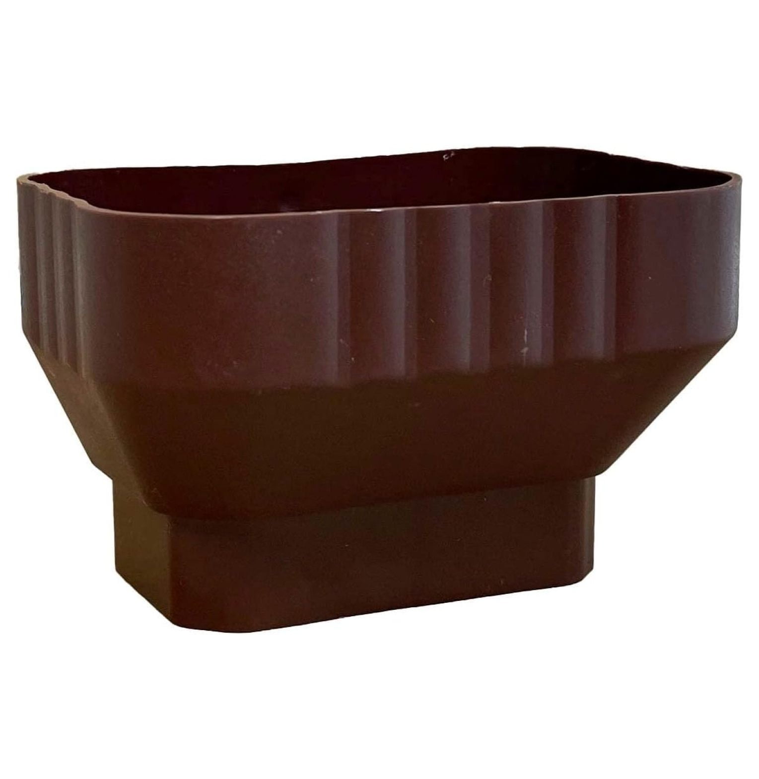3x4 Downspout to 2x3 Downspout Adapter (Brown) - Walmart.com