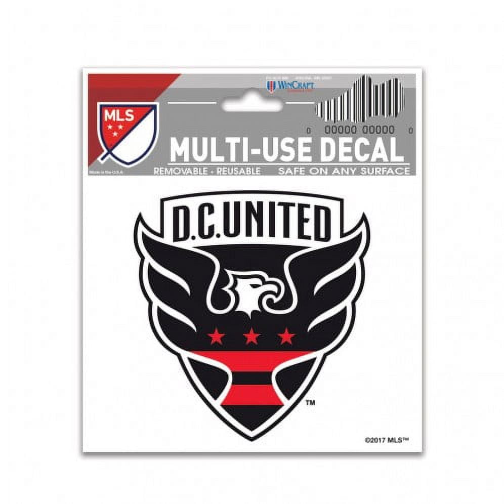 3x4 Logo Decal Dc United - Walmart.com