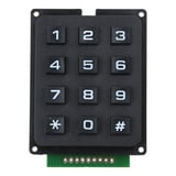 3x4 Matrixes Array 12 Button Keypad Keyboard Module 12 Key MCU Membranes Button Keypad Electric ...
