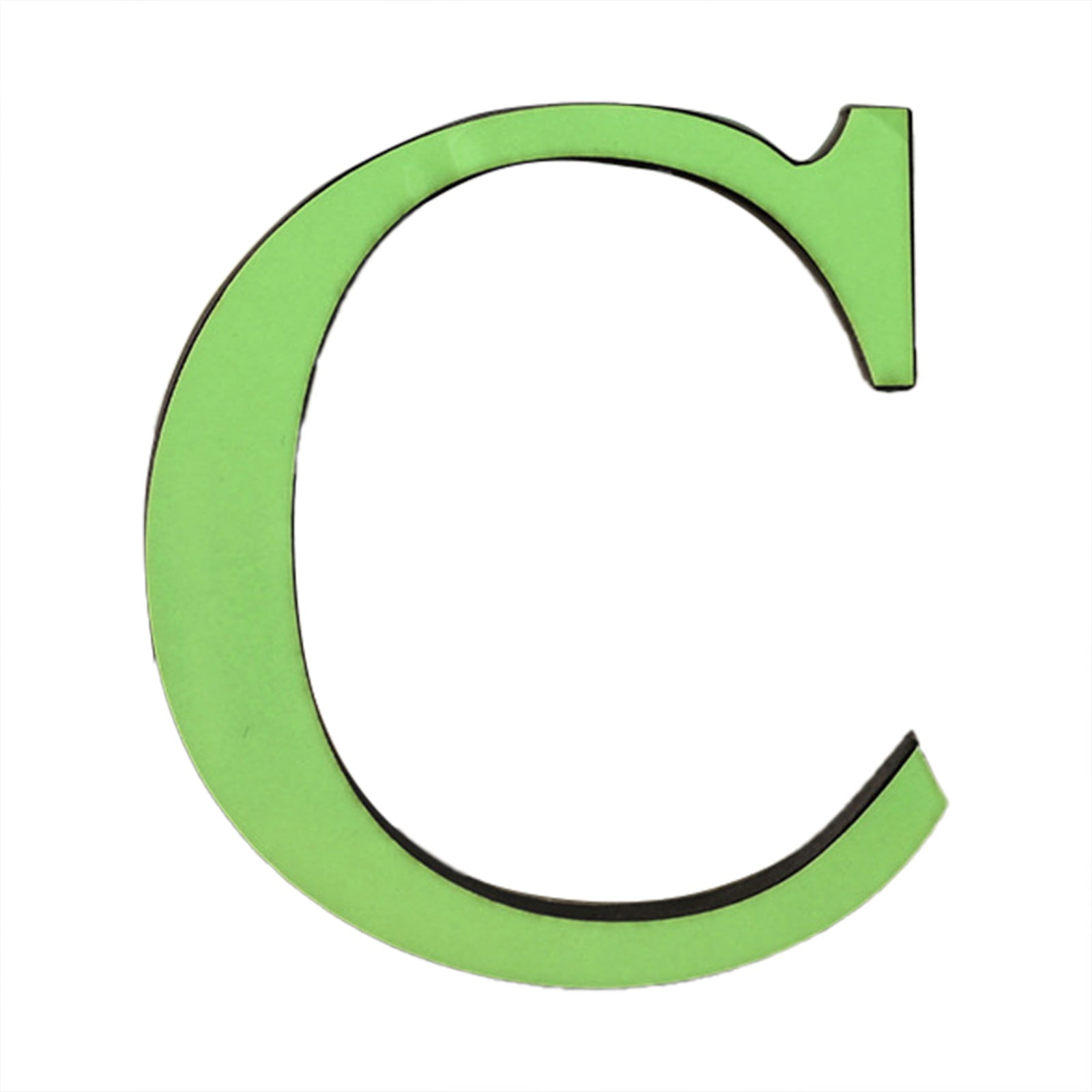 3x4 inch 26 Letters DIY 3D Acrylic Wall Sticker Kitchen Wall Stickers ...