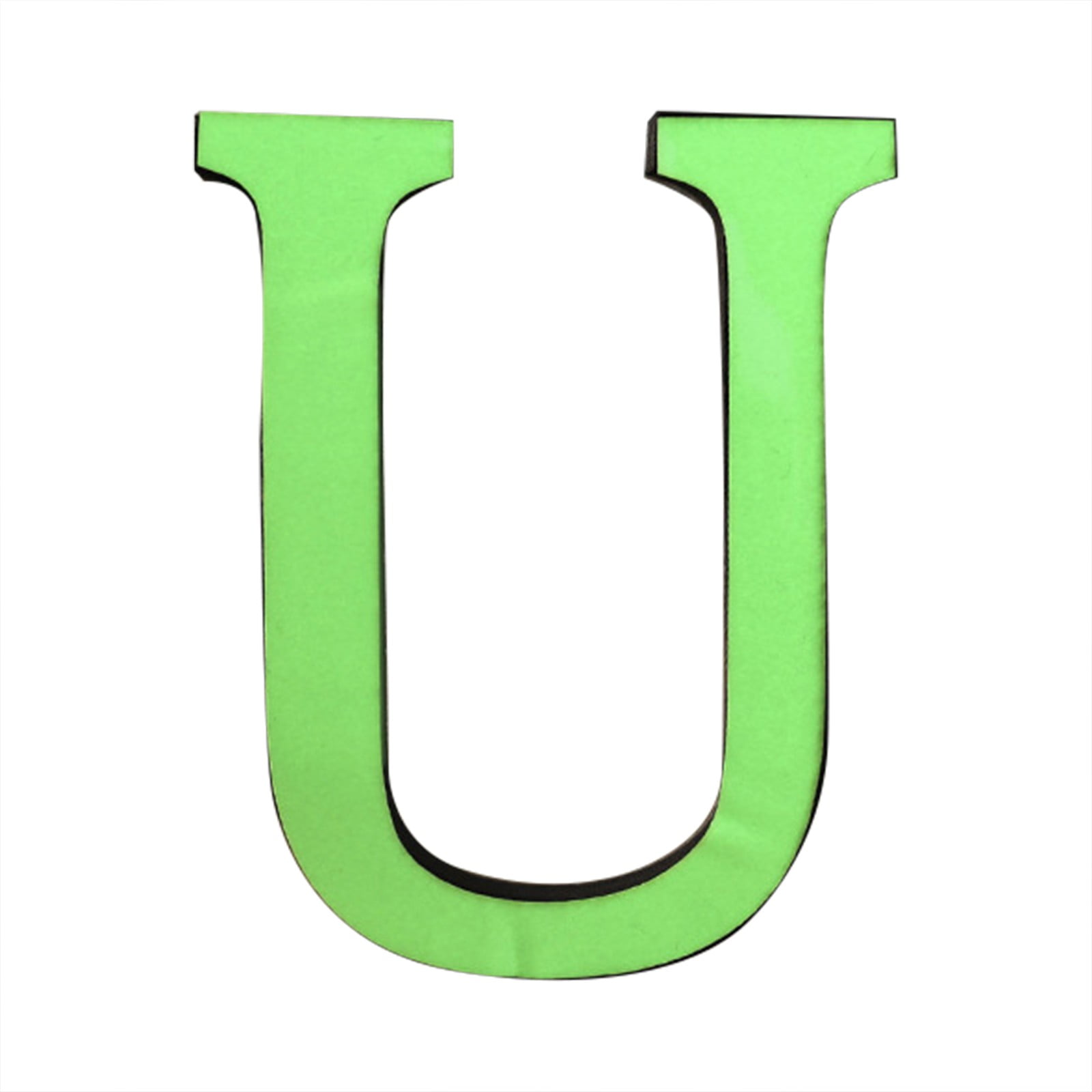 3x4 inch 26 Letters DIY 3D Acrylic Wall Sticker Wall Decor Stickers ...