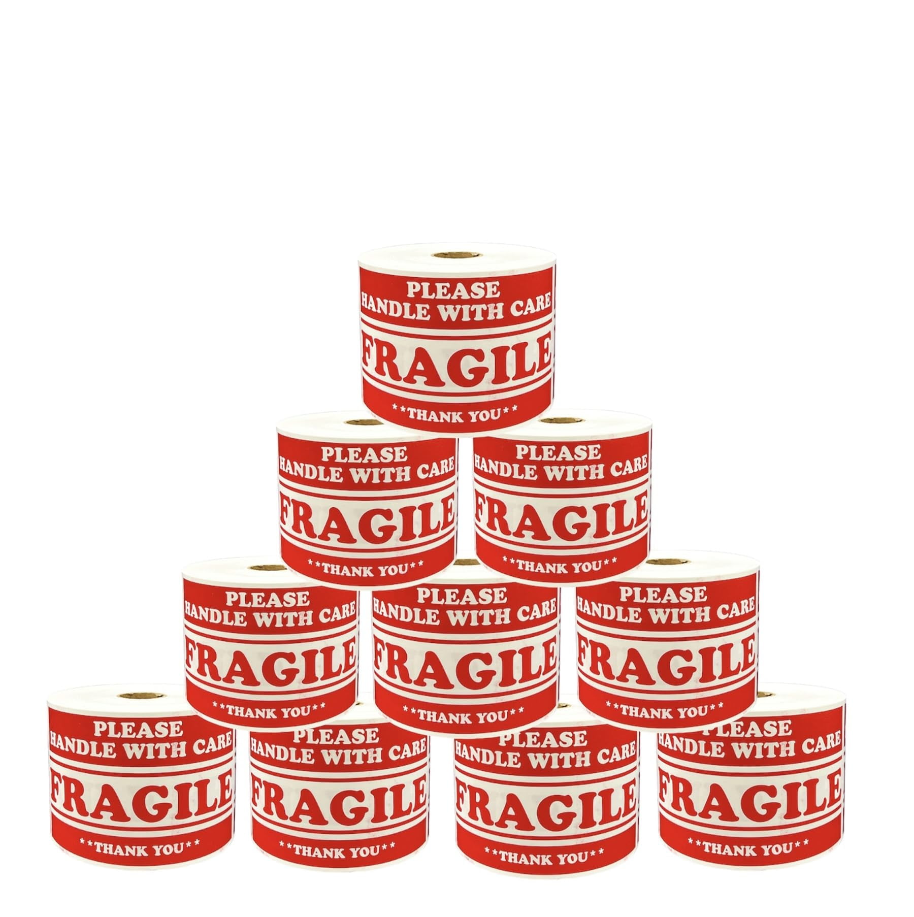 3x5 1" Core Fragile Labels- 500 Labels per roll- Labeling, Coding ...