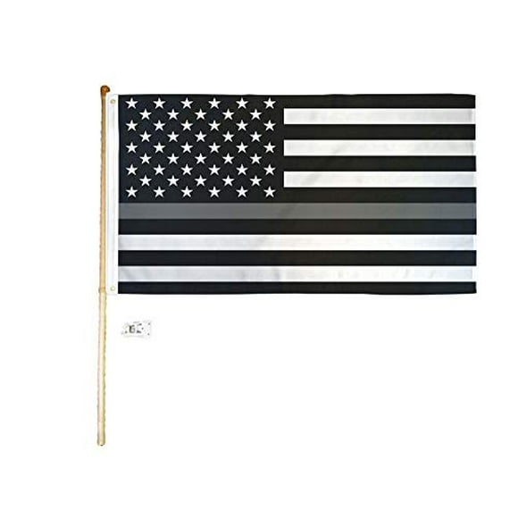 Thin Grey Line Flag